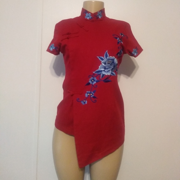 Tang Mode | Tops | Tang Mode Oriental Top | Poshmark